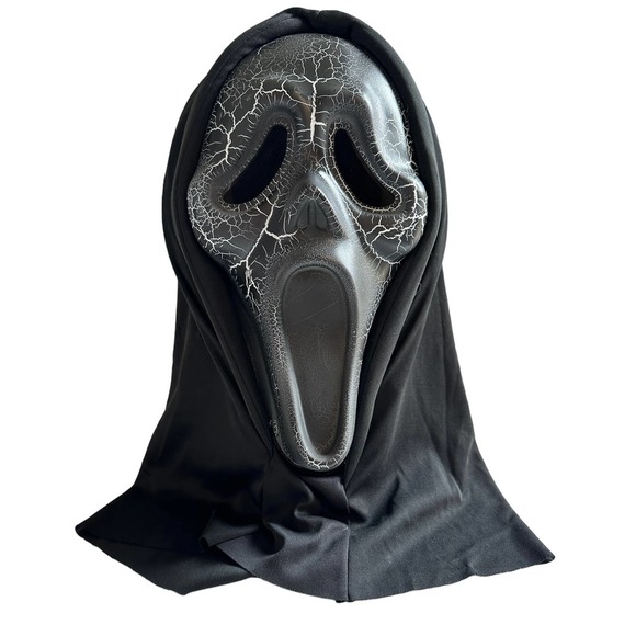 Scream | Costumes | Scream Ghost Black Smouldering Mask Halloween ...